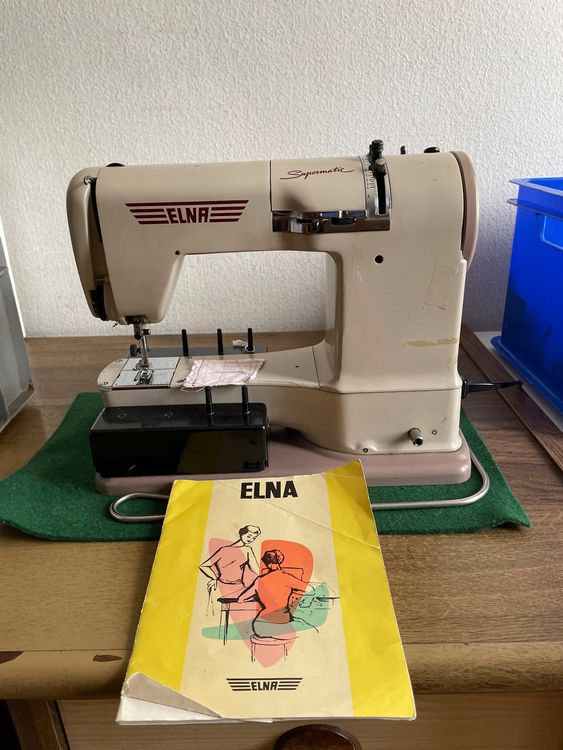 ELNA Nähmaschine inkl. Handbuch (Gebraucht) in für CHF 30 – nur ...