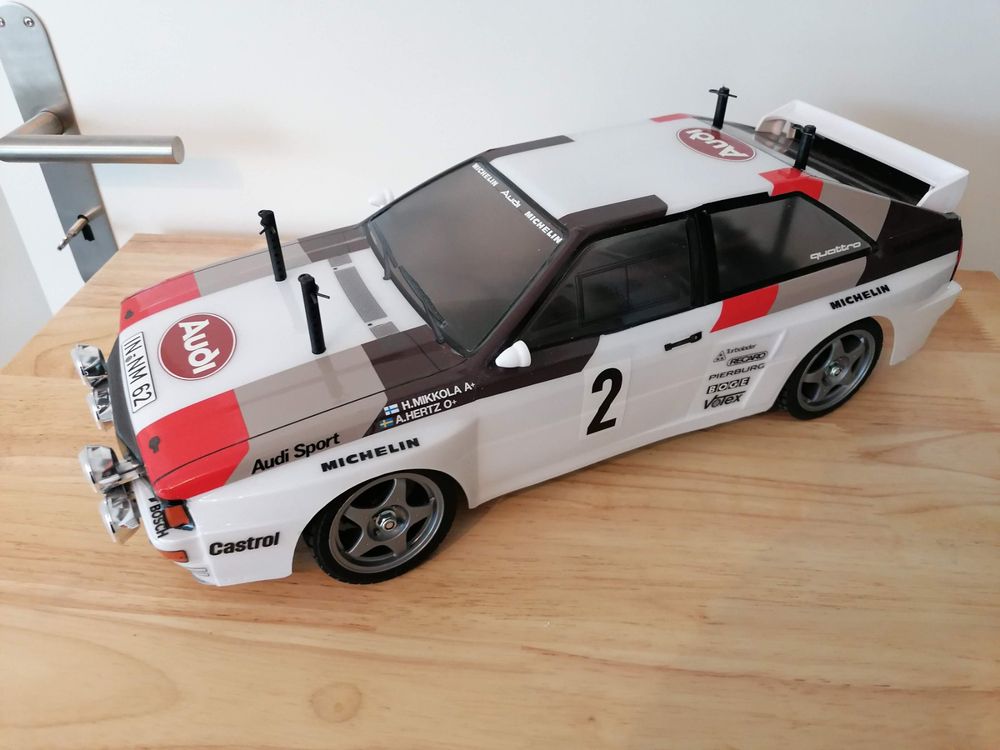 Tamiya Audi Quattro A2 TT02 | Kaufen auf Ricardo