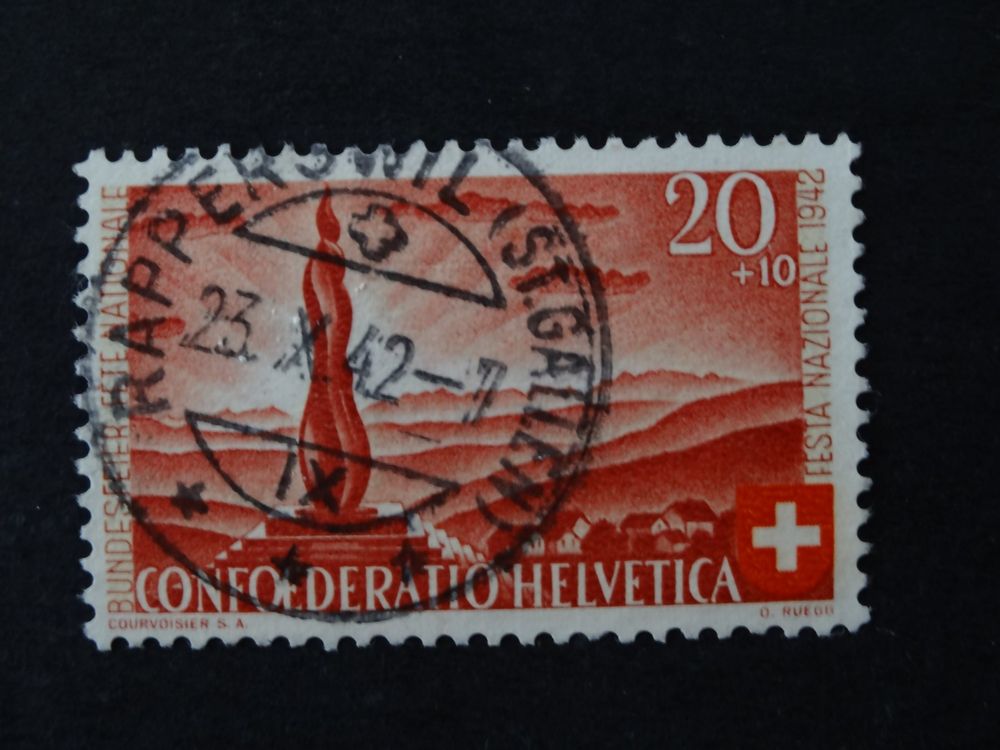 RAPPERSWIL Vollstempel top zentr SBK B16 23.X.42 167 | Kaufen auf Ricardo