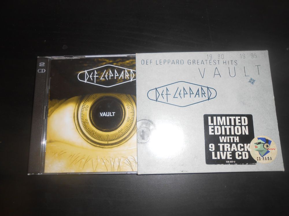 Def Leppard – Vault (Def Leppard Greatest Hits 1980-1995) (Gebraucht ...