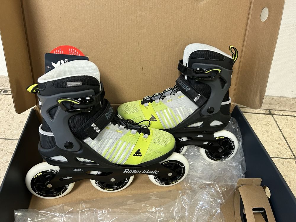 Rollerblade Macroblade 110 3WD Gr. 44 Inline Skates ABEC9 | Kaufen auf ...