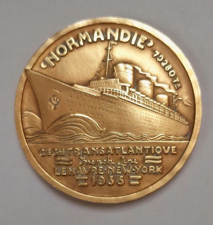 Très rare Magnifique Médaille en bronze Jean Vernon 1935 | Comprare su ...