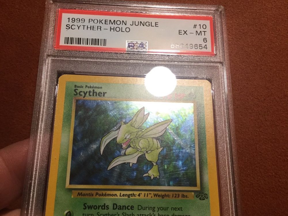 Scyther Holo, Pokemon Jungle (1999), PSA 6 | Kaufen auf Ricardo