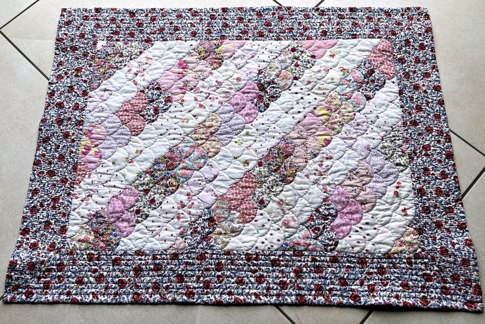 wunderschöne patchwork Decke / couverture en patchwork | Kaufen auf Ricardo