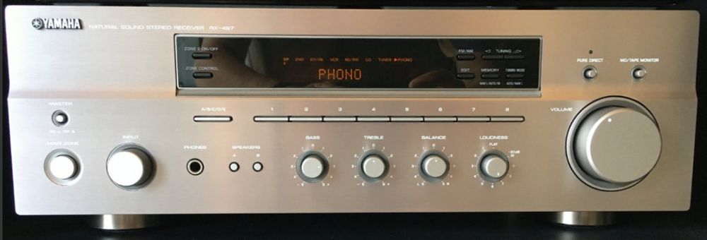 Yamaha RX 497 HiFi-Receiver Titan - sehr schönes Gerät (Gebraucht) in ...
