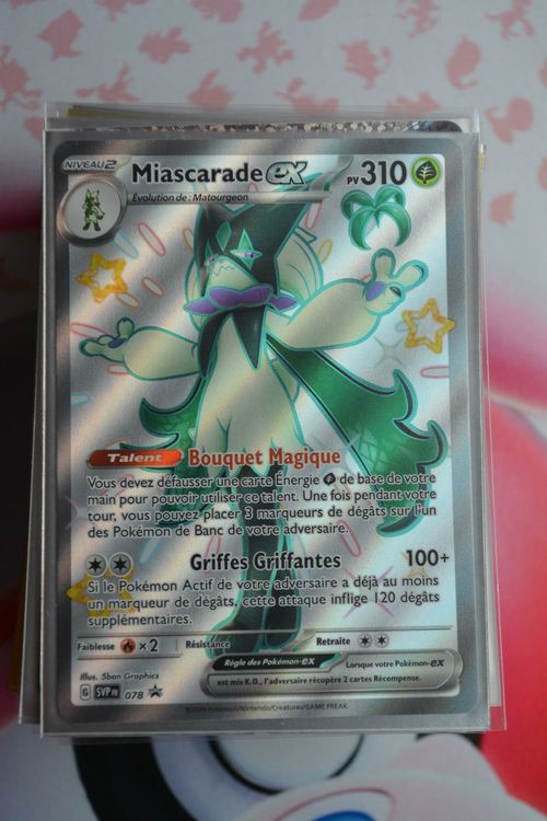 Miascarade ex Shiny - Pokemon TCG Francais Carte | Kaufen auf Ricardo