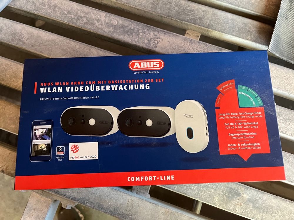 ABUS wlan cam mit Basisstation 2er Set (Neu (gemäss Beschreibung)) in ...