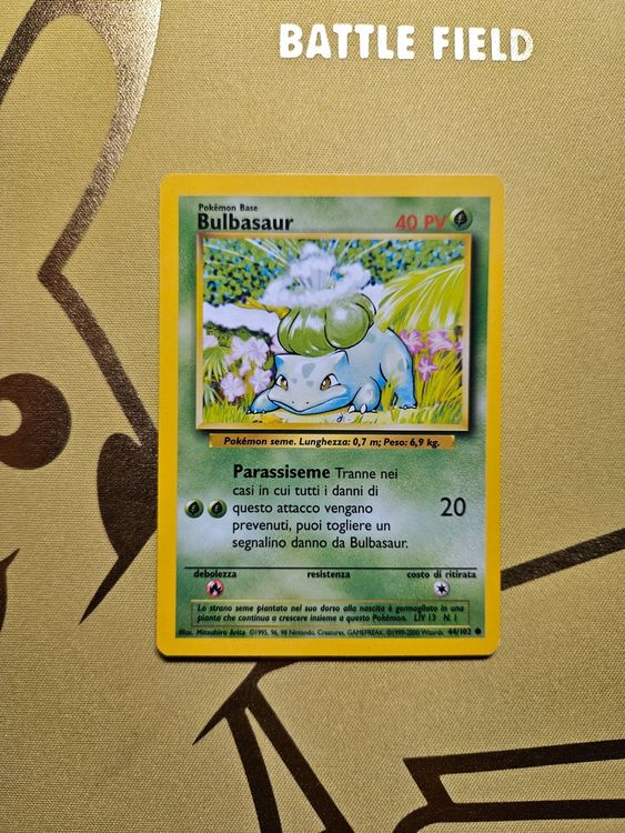 Base Set - Bulbasaur | Kaufen auf Ricardo