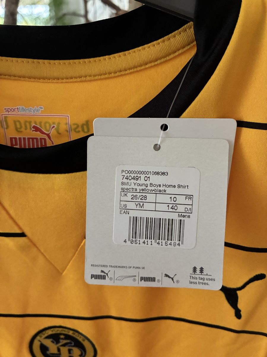 BSC Young Boys YB Puma Trikot, neu mit Etikett, Gr. 140 (Neu und ...