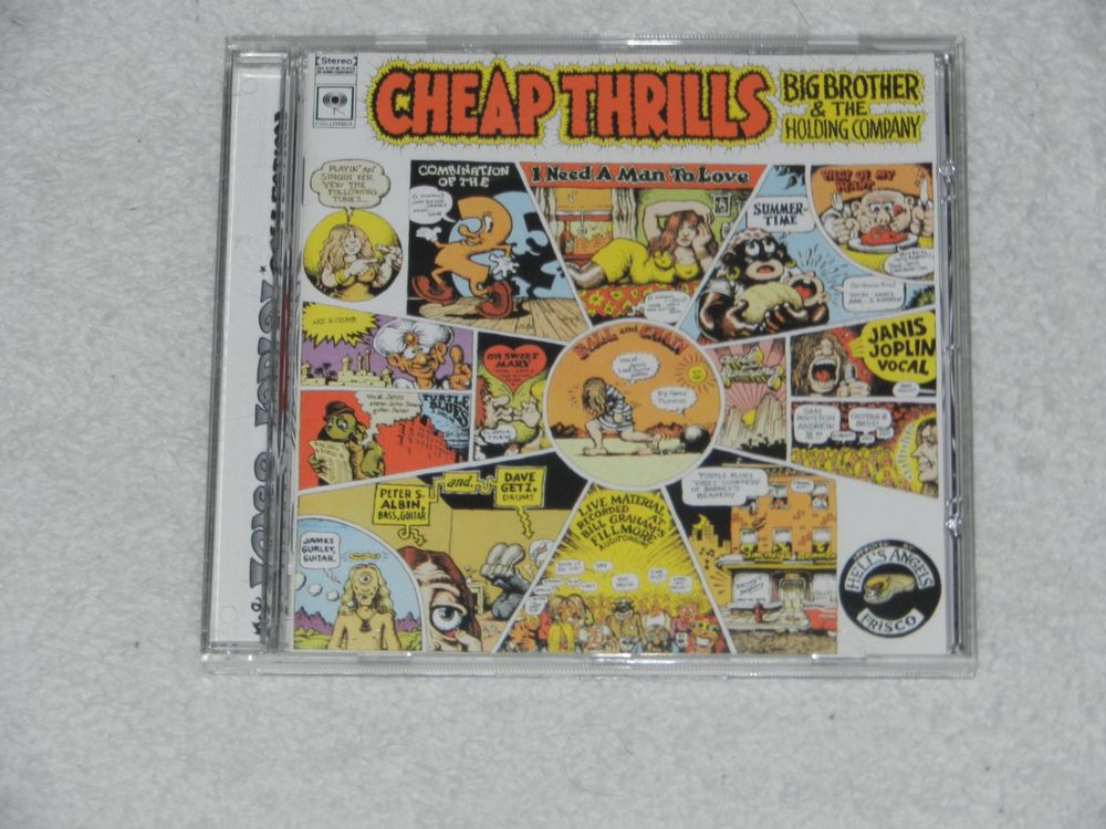 CD BIG BROTHER & THE HOLDING COMPANY - CHEAP THRILLS (Gebraucht) in ...