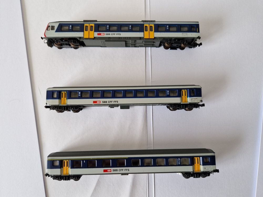 SBB NPZ Steuerwagen plus 2 EW1 Wagen Spur N Lima | Kaufen auf Ricardo
