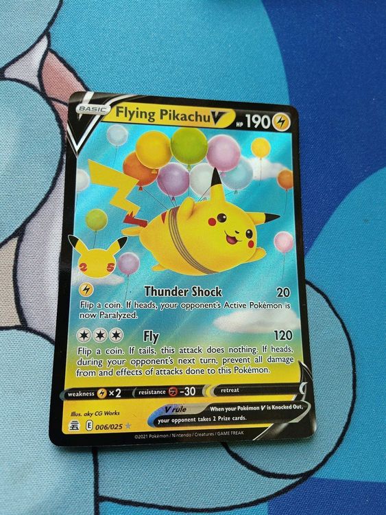 Flying Pikachu V - Pokemon Celebrations (Neu (gemäss Beschreibung)) in ...