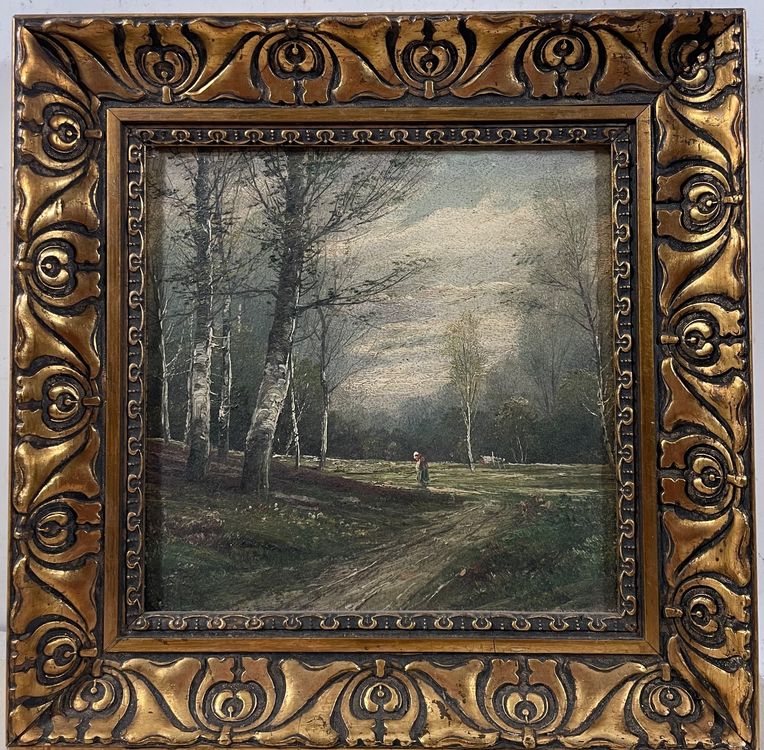 Antikes faszinierendes Wald Szene Gemälde (Gebraucht) in Root für CHF 49 – nur Abholung auf ...