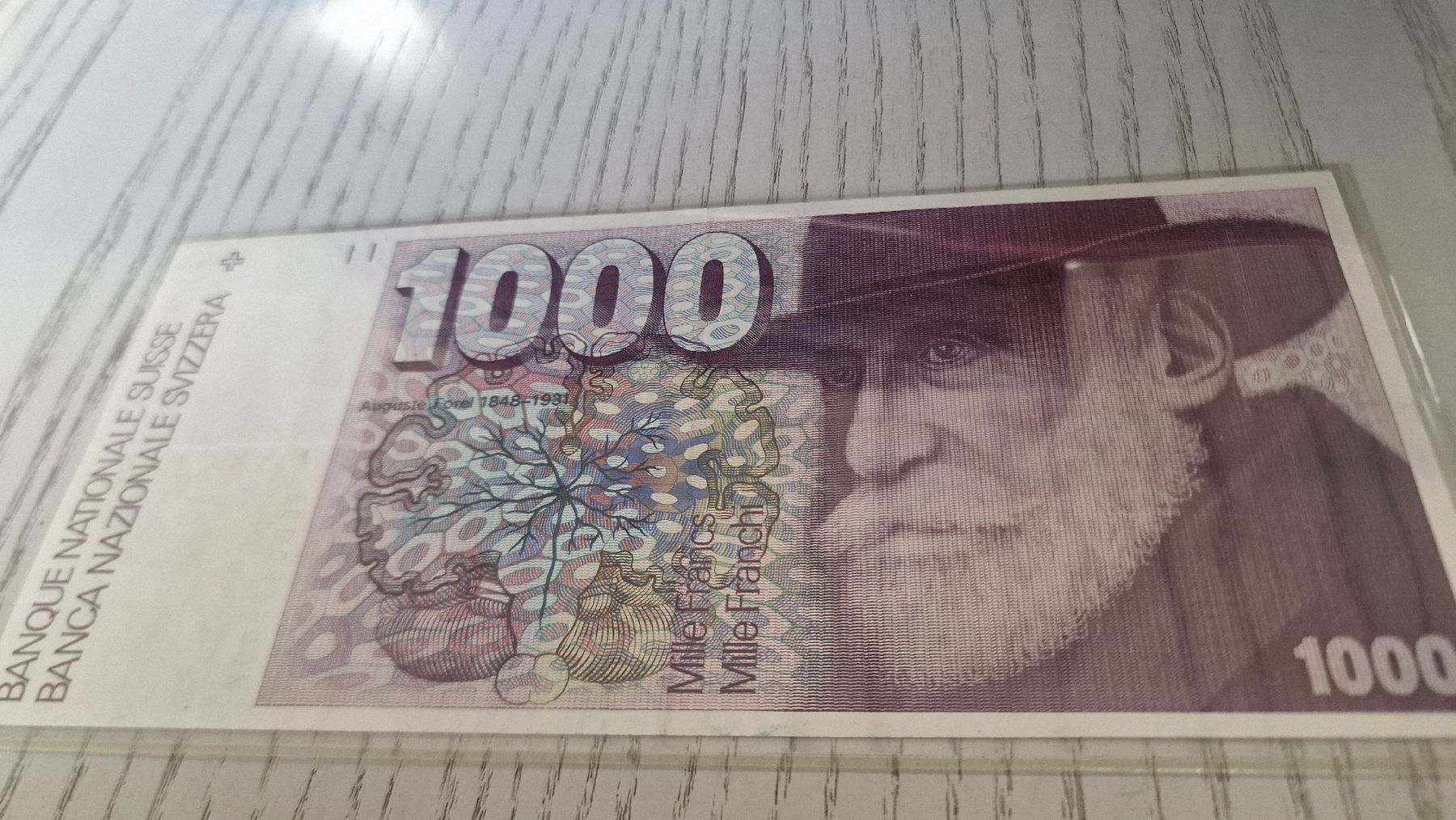 Schweizer 1000-Franken-Note, 8. Serie, Top Zustand!1988 (Gebraucht) in ...