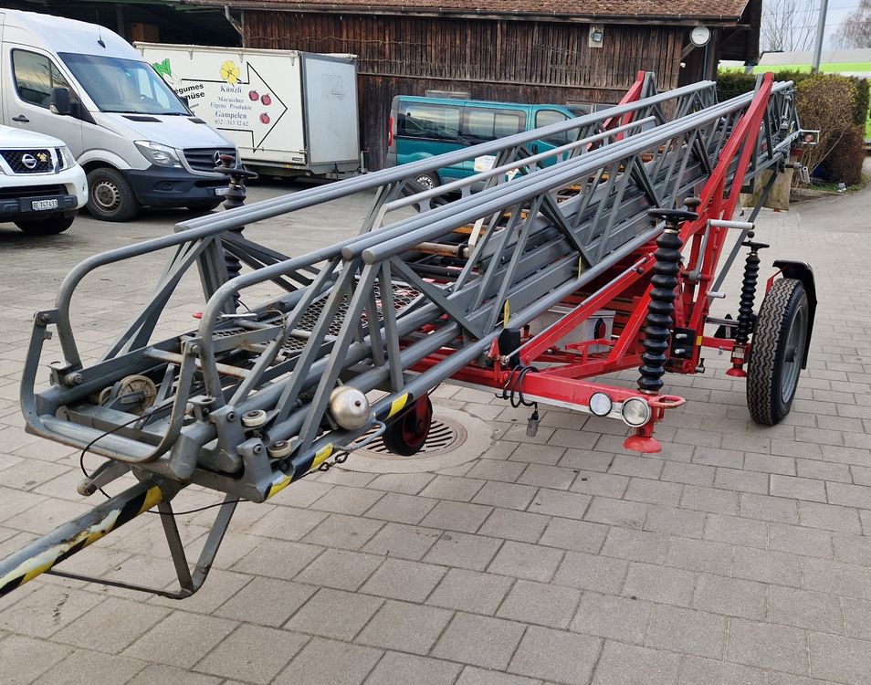 Anhänger-Leiter ehemals Feuerwehr 12m (Gebraucht) in Gampelen für CHF ...