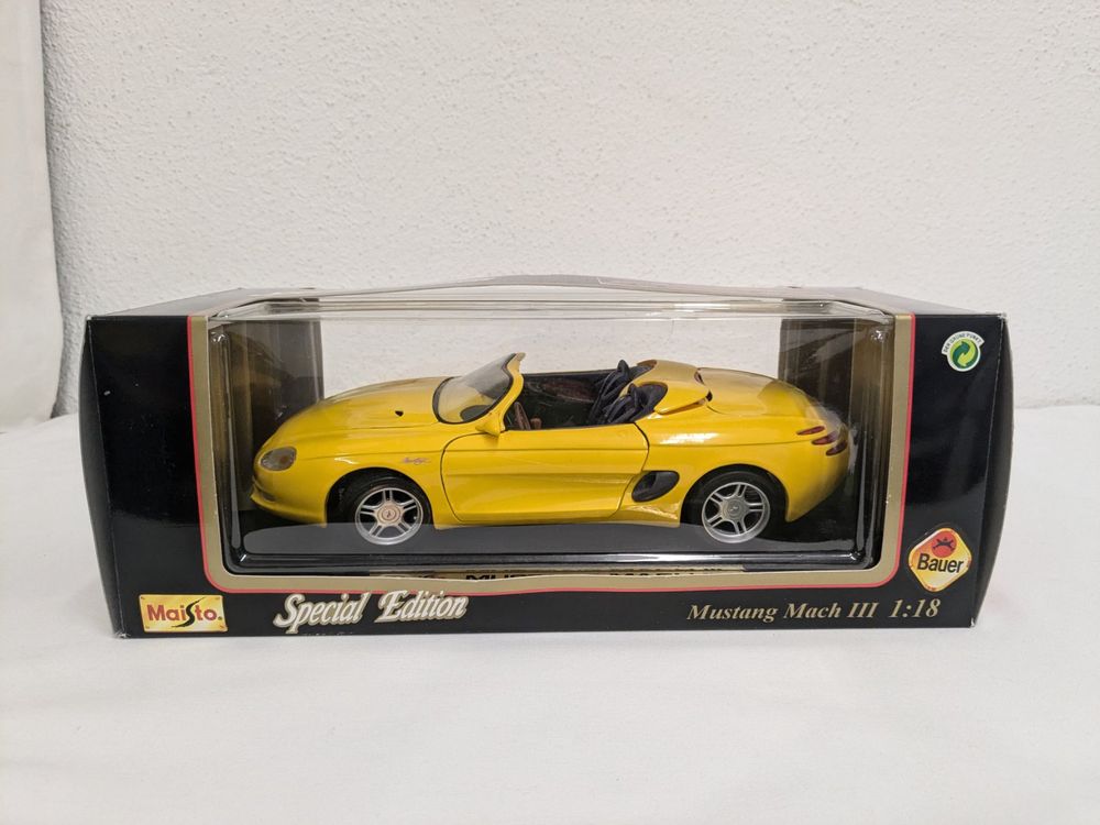 Maisto Mustang Mach III 1:18, Special Edition (Gebraucht) in Weinfelden ...