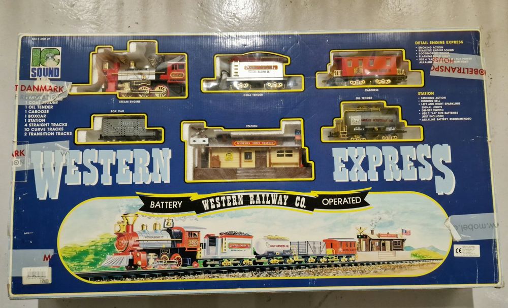 Western Express Train Set Battery Operated With Sound 🚂 ... (Gebraucht ...