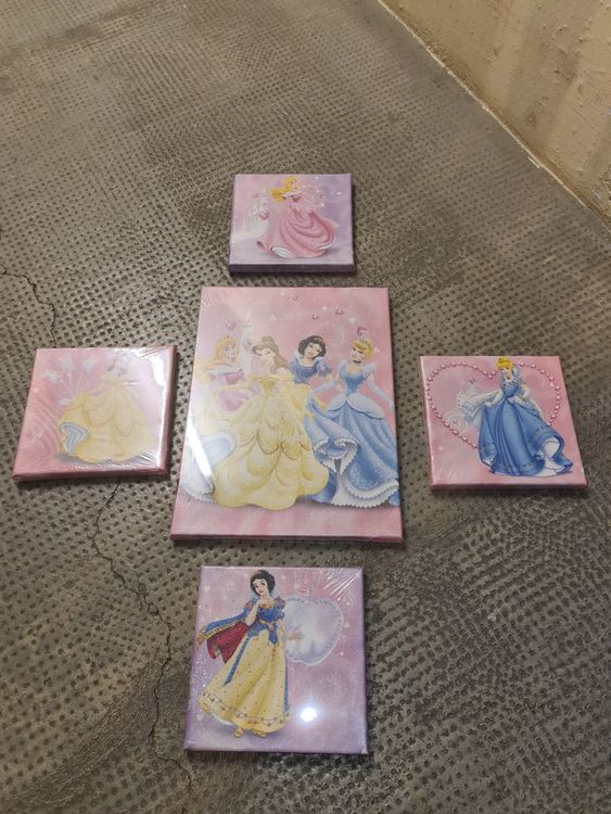 5 Tableaux Princesses Disney Neuf! | Kaufen auf Ricardo