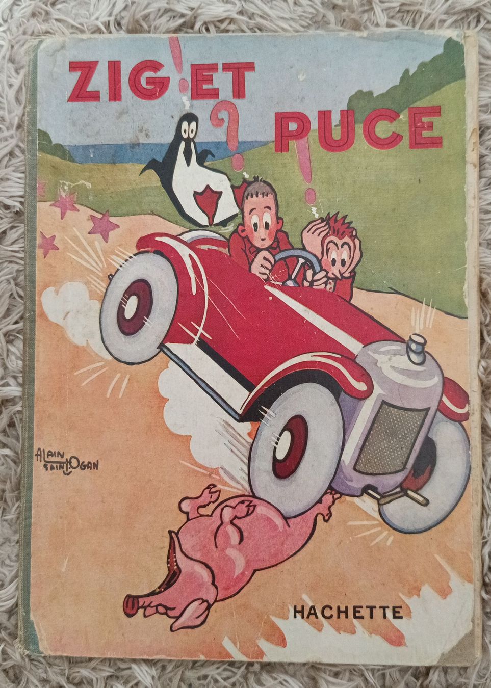 Livre rare Zig et Puce, édition originale Hachette (D'occasion) à ...