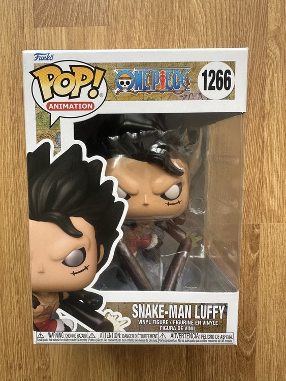 Funko Pop One Piece Snake-Man Luffy #1266 (Neu (gemäss Beschreibung ...