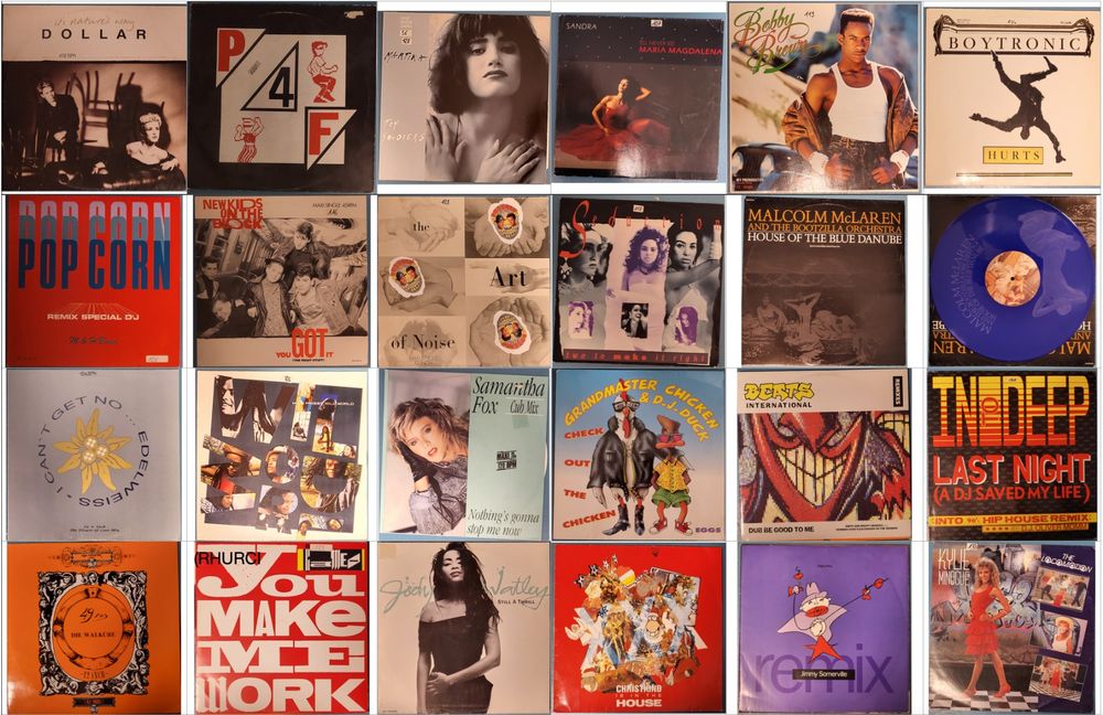 Vinyl - Maxi-SIngle Sammlung Teil 7 (80-er + 90-er Jahre) (Gebraucht ...