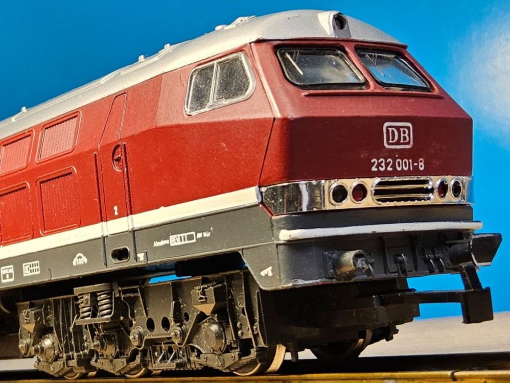 Rivarossi 1996 _ Diesel Lokomotive BR 232 001-8 DB _ Spur H0 (Gebraucht ...