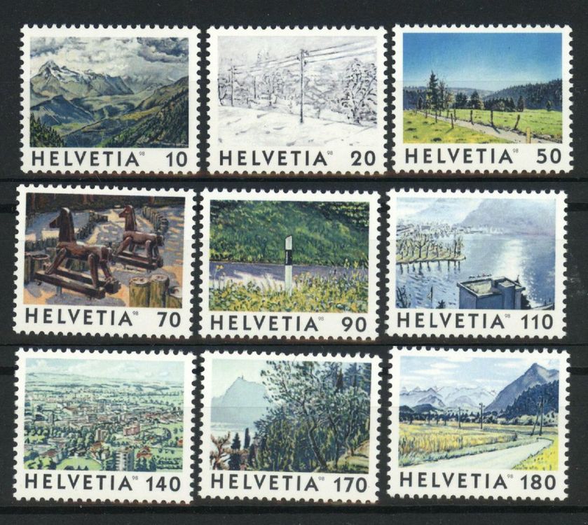 1998, Dauermarken Bilder der Schweiz ** (1) | Kaufen auf Ricardo