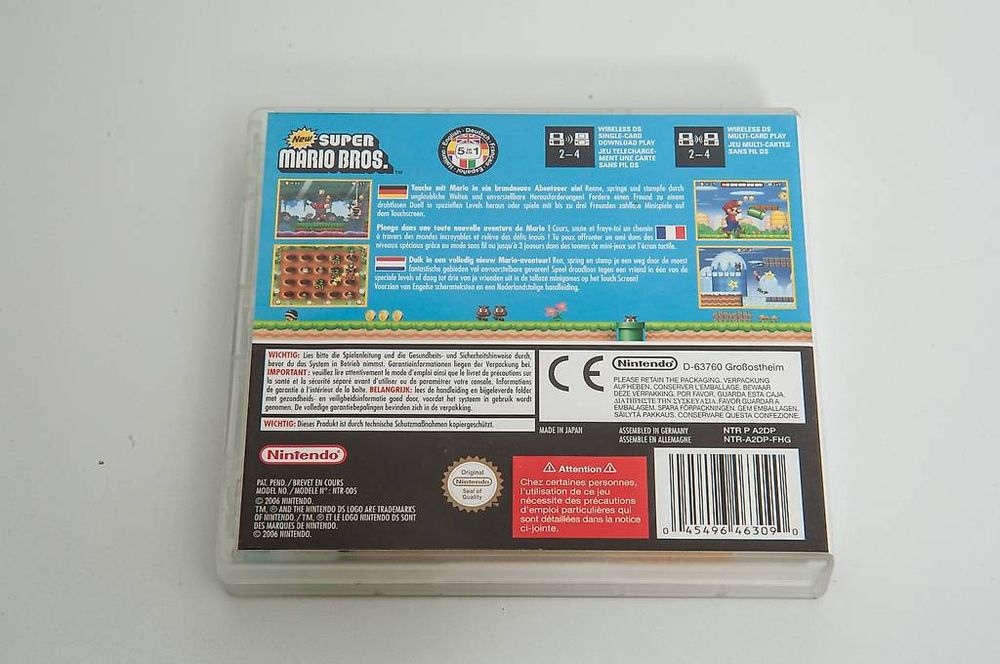 Nintendo DS Super Mario Bros + jeu démo version (Usato) a Lausanne per ...