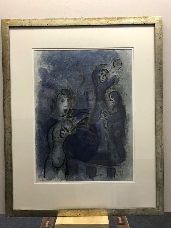 Marc Chagall - Rahab et les espious de fé. (Litho?, unsign.) (Gebraucht) in Hünenberg für CHF ...