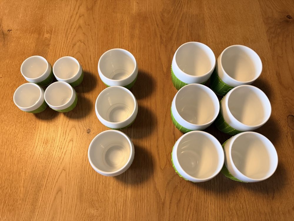 Bodum Tassen, Grün/Weiss, Top Zustand! (Gebraucht) in Wittenbach für ...