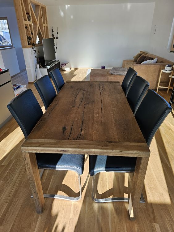 Faszinierend Esstisch Dunkles Holz Ausziehbar Und Bewertung