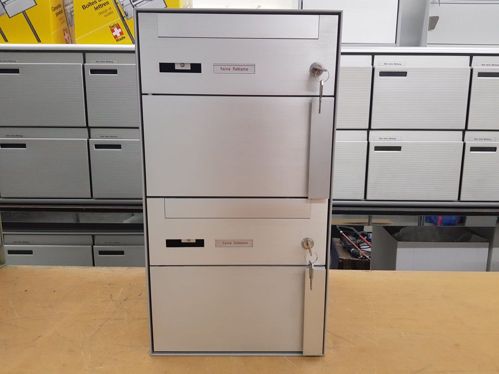 2-er Alu Briefkasten( Stebler ) | Kaufen auf Ricardo