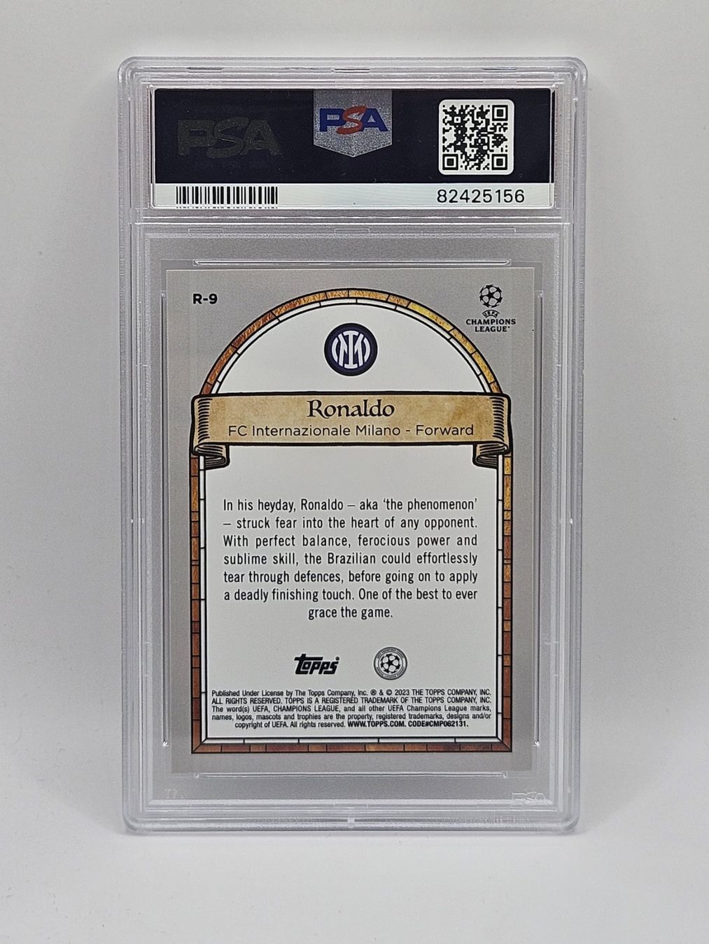 RONALDO NAZÁRIO Inter Milan Merlin Chrome UCC R9 Renaissance (Gebraucht ...