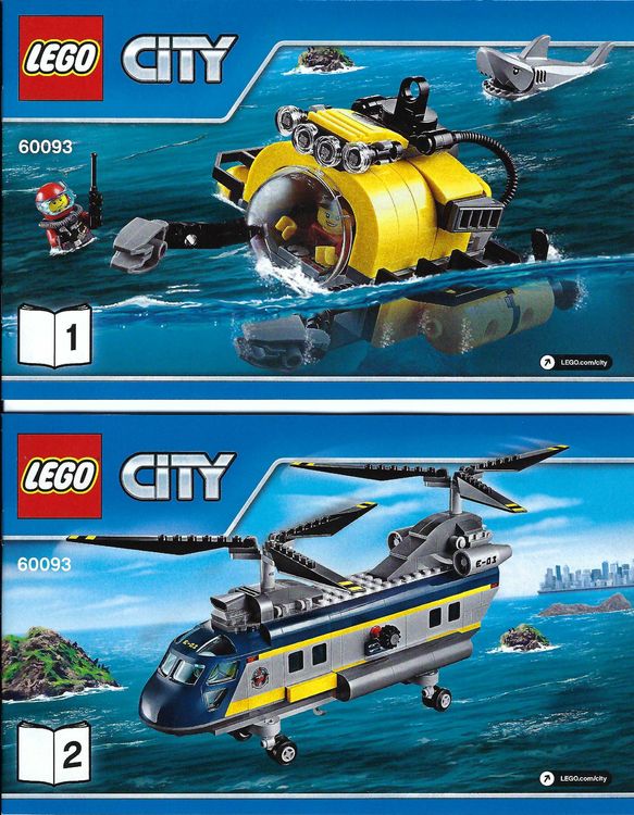 LEGO® 60093 City - Deep Sea Helicopter | Kaufen auf Ricardo