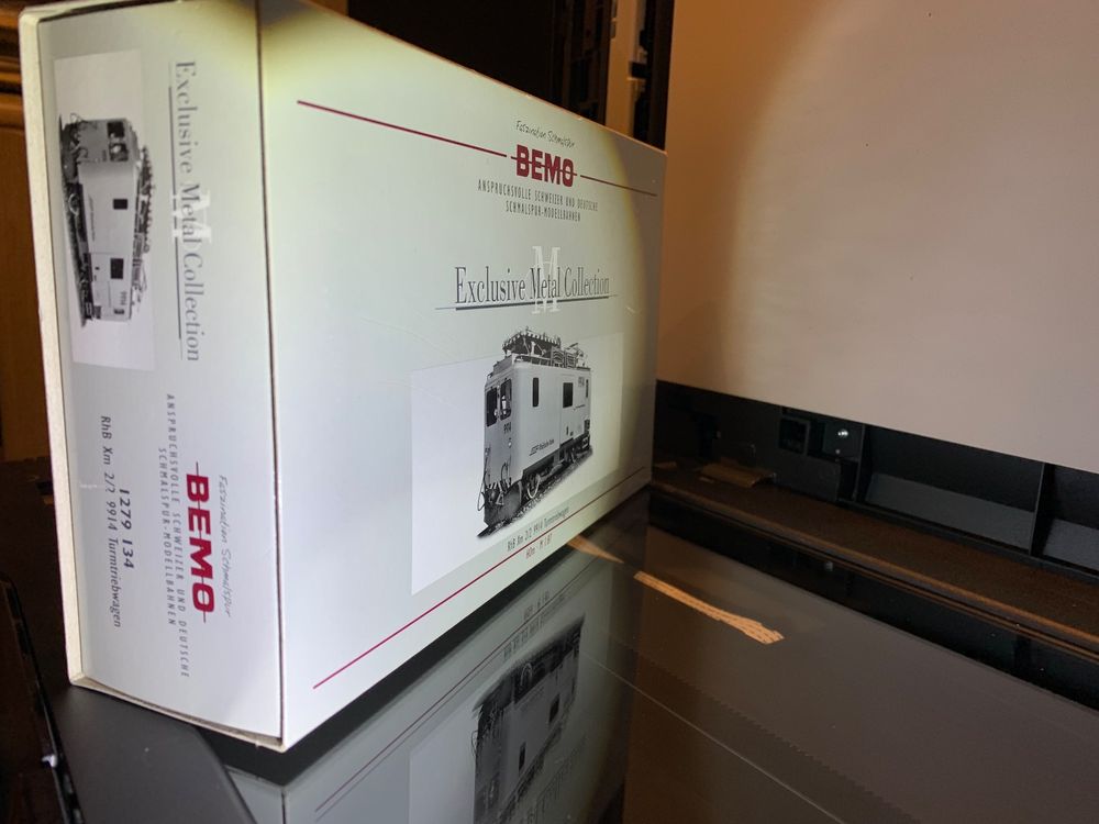 Bemo "Metal Collection" RhB Xm 2/2 Nr. 9914 Turmtriebwagen (Neu und ...