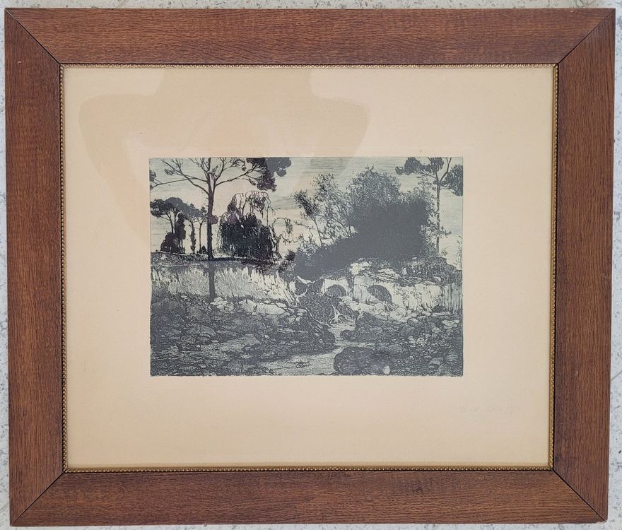 Rudolf Löw: Original Radierung 1911 (Gebraucht) in Basel für CHF 44 ...