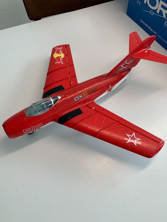 BNF UMX MiG 15 DF E-flight RC Flugzeug Elektrisch ab 1 CHF! (Gebraucht ...