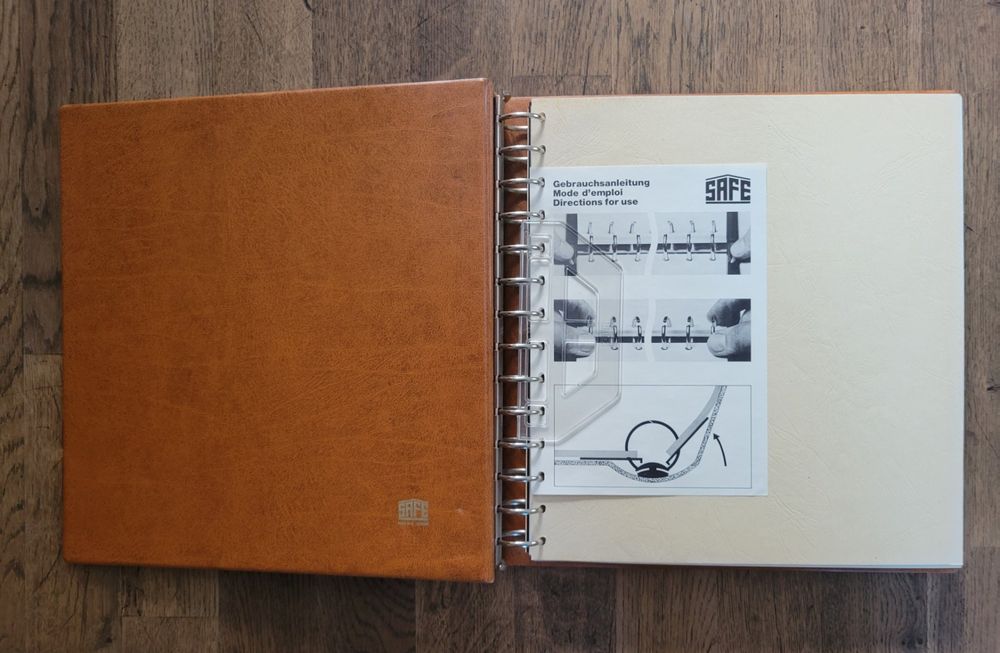 schönes SAFE Album mit CH Sondermarken 1975-2003 ET Stempel (Gebraucht ...