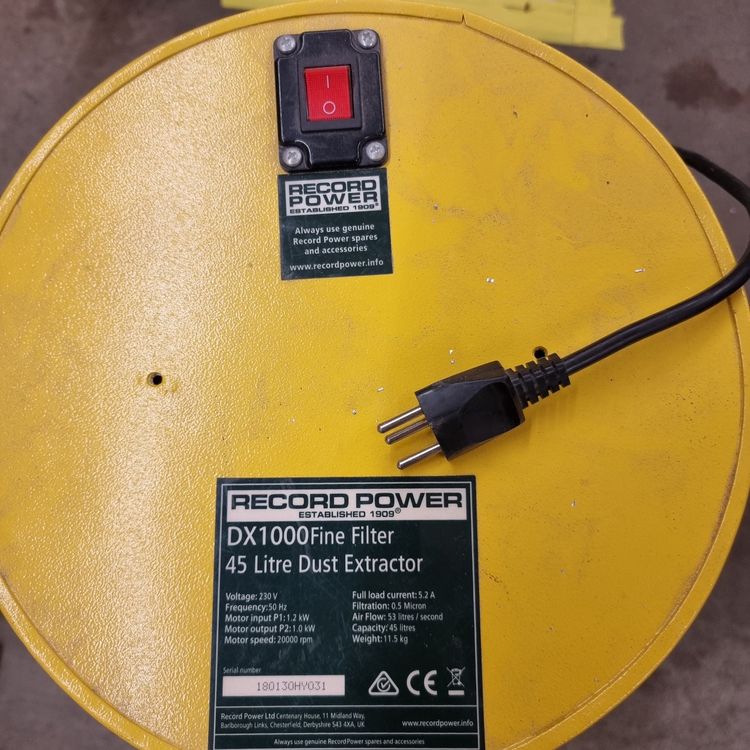 Absauganlage RecordPower DX1000 (D'occasion) à Langenthal pour CHF 89 – retrait uniquement ...
