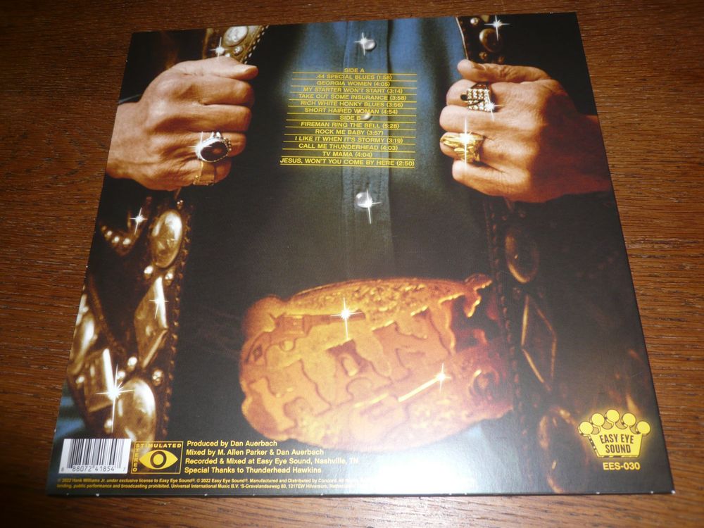 Hank Williams Jr. – Rich White Honky Blues - USA 2022 (Neu (gemäss Beschreibung)) in Zofingen ...