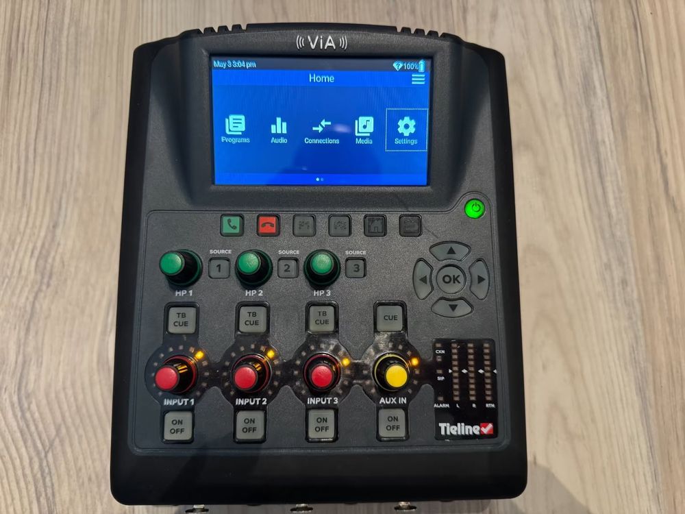 TIELINE ViA TLF5300 IP Audio Codec inkl. Tieline Bridge IT (Gebraucht ...