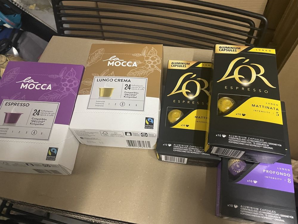 Kaffeekapseln La Mocca Delizio & L'Or Espresso Lungo | Kaufen auf Ricardo
