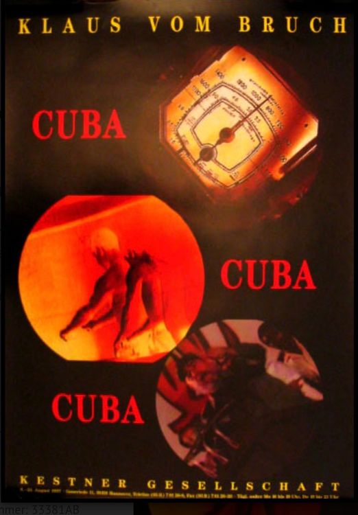 Cuba-Cuba Original Plakat 1997 | Kaufen auf Ricardo