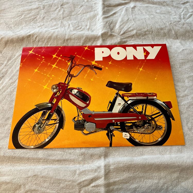 Pony Prospekt Motor 504 (Neu (gemäss Beschreibung)) in Moosseedorf für CHF 25 – mit Lieferung ...