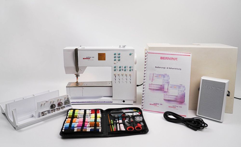 BERNINA ACTIVA 140 - FRISCH REVIDIERT - 6 MONATE GARANTIE (Gebraucht ...