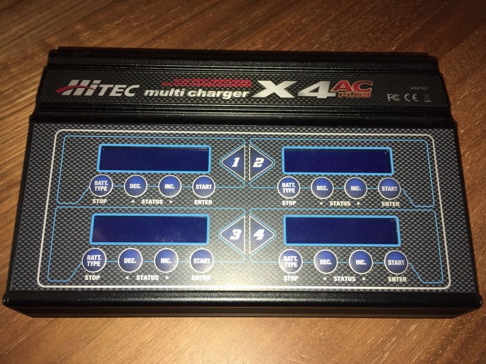 HiTec Multi Charger X4 AC Plus | Kaufen auf Ricardo
