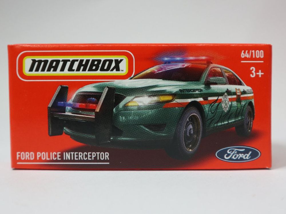Matchbox Ford Police Interceptor polizei (Neu und originalverpackt) in ...