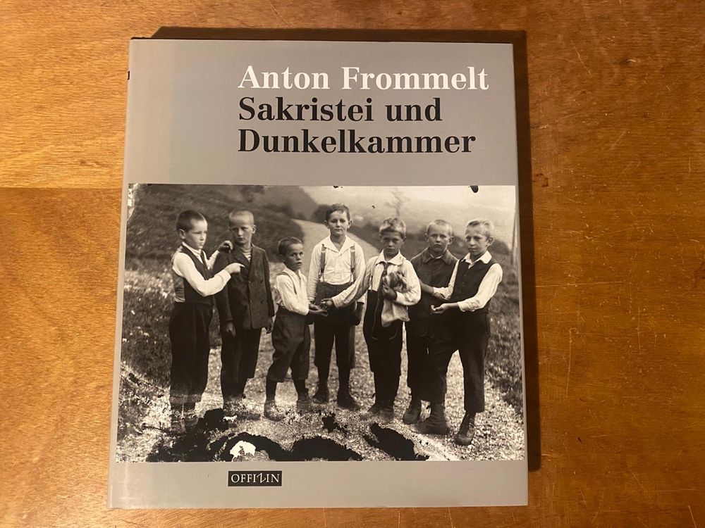 Anton Frommelt: Sakristei und Dunkelkammer Lichtenstein 1930 (Gebraucht ...