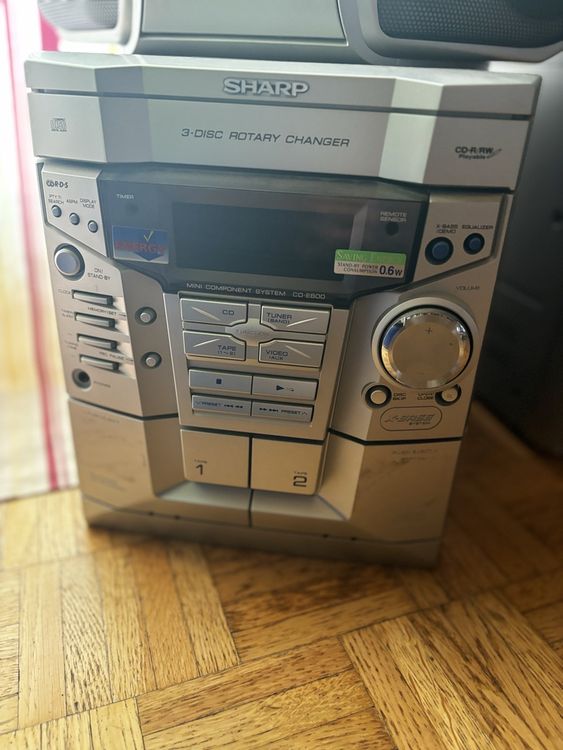 Sharp CD-ES600 Mini Component System - Retro Sound! (Gebraucht) in ...