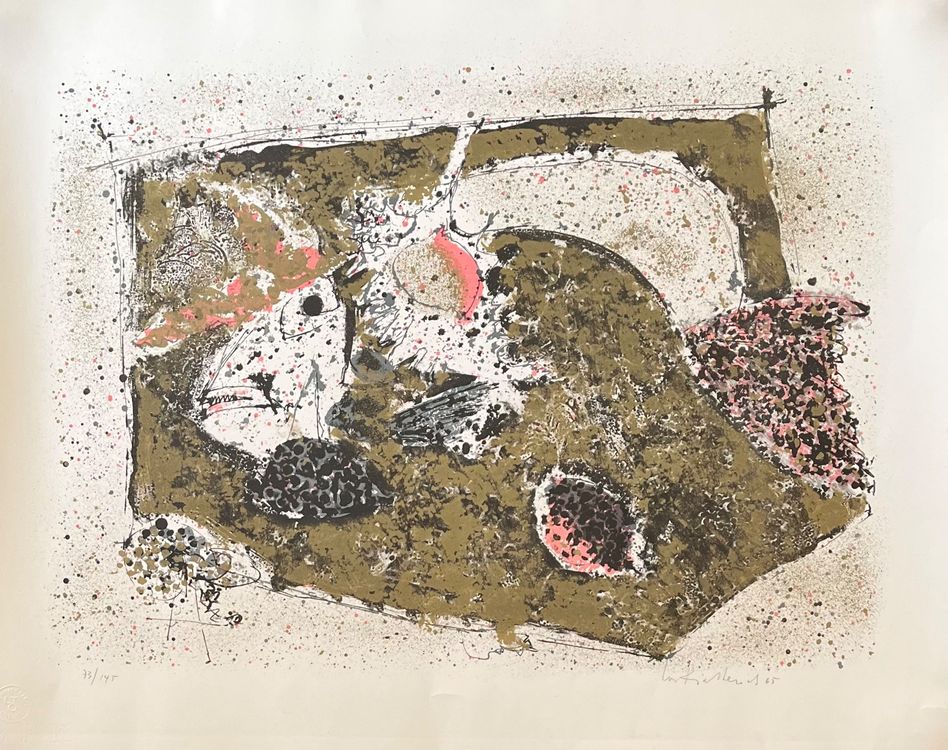 Marco Richterich (1929-1997)Grosse Litho. handsigniert (Gebraucht) in Hochdorf für CHF 5 – mit ...